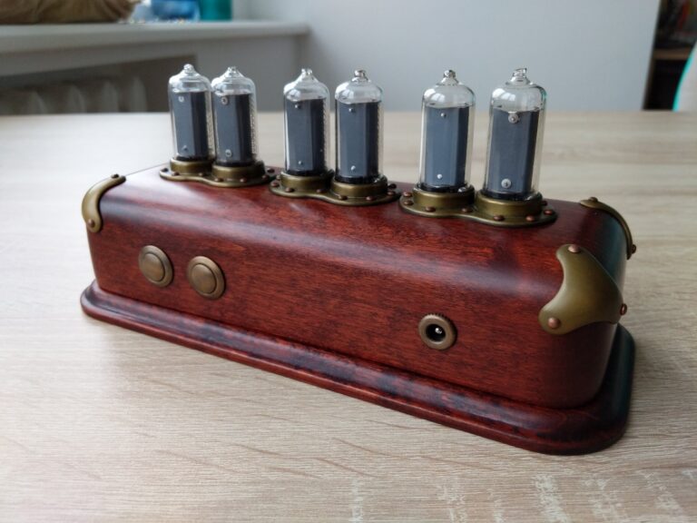Nixie Tube Clock | Wooden HandCraft - Nixie Tube Clocks